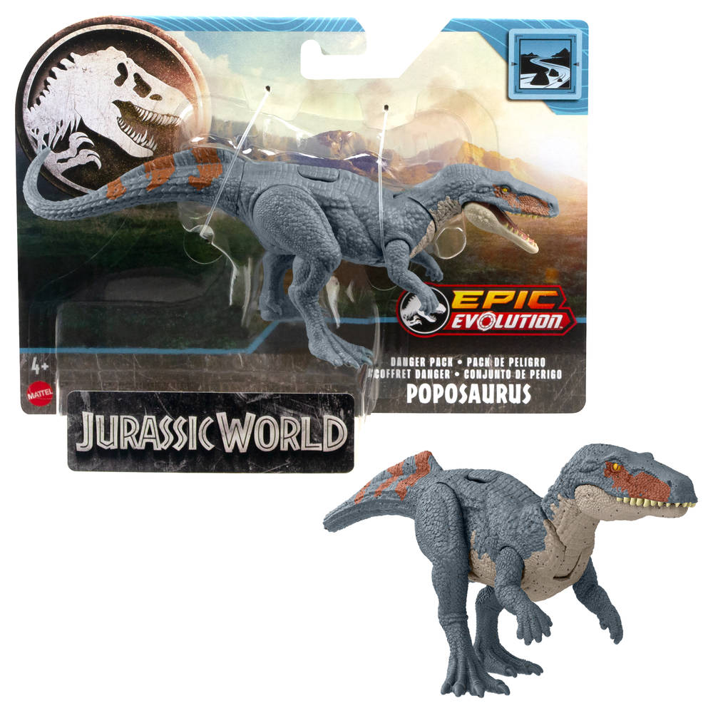 Jurassic World Epic Evolution Danger Pack dino speelfiguur