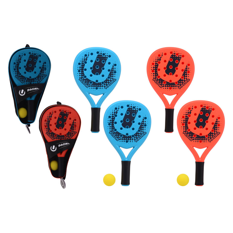 Padel racket set in draagtas
