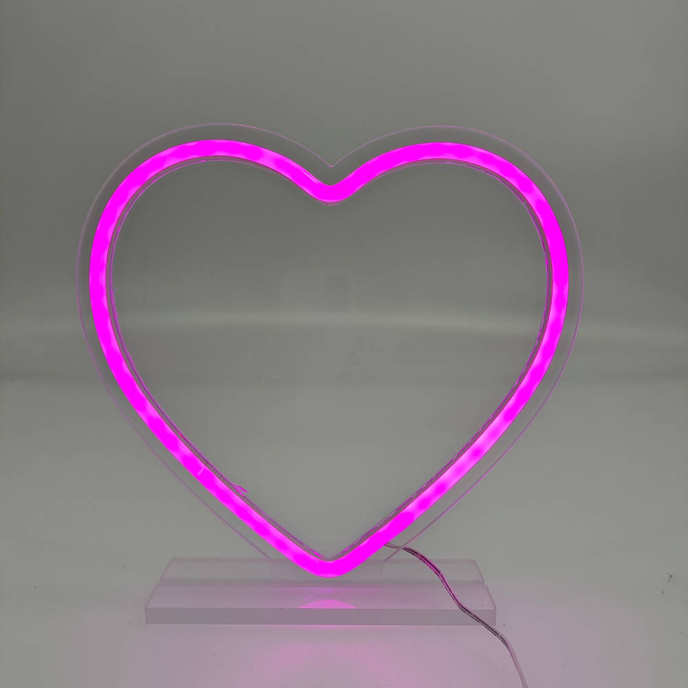 Neon lamp hart