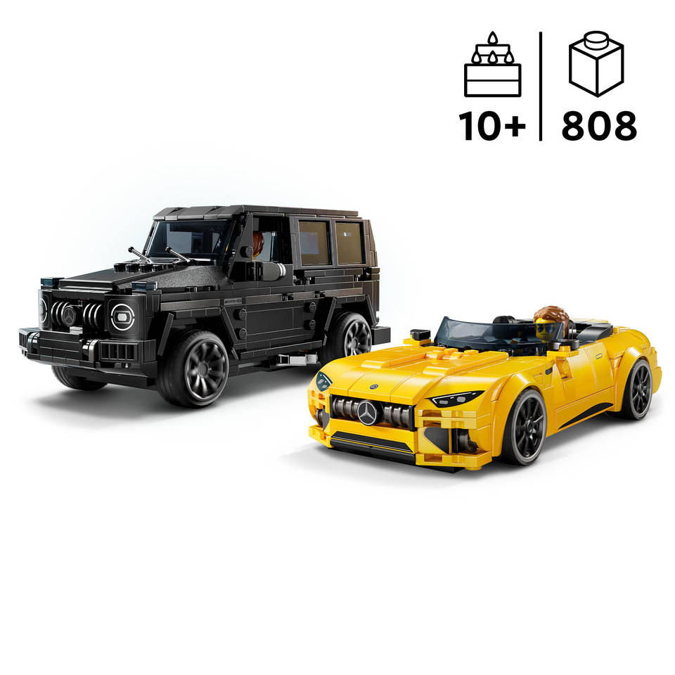 LEGO Speed Champions Mercedes-AMG G 63 en Mercedes-AMG SL 63 76924