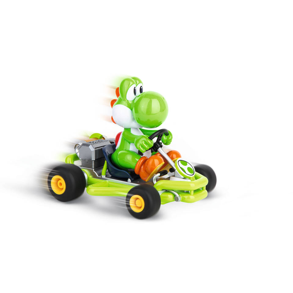 Carrera op afstandbestuurbare Mario Pipe Kart auto racing Yoshi