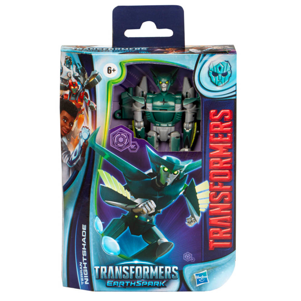 Transformers EarthSpark figuur Deluxe Terran Nightshade