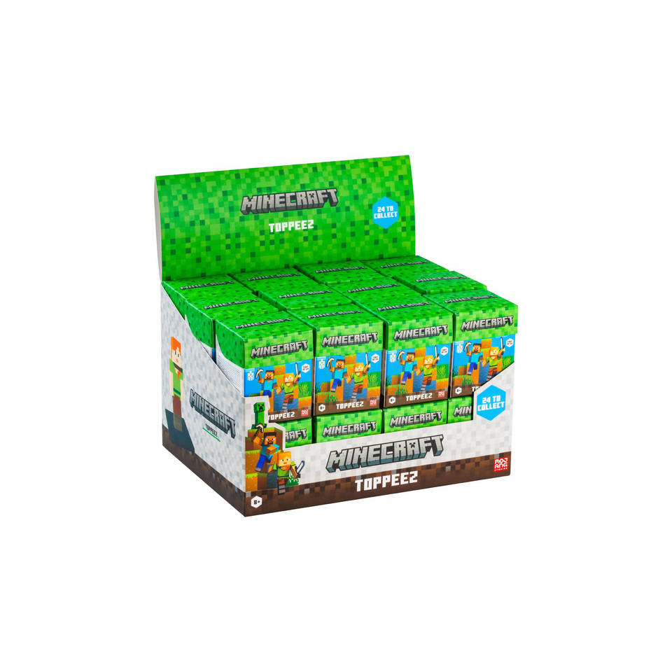 Minecraft Toppeez blind box 3D verzamelfiguur