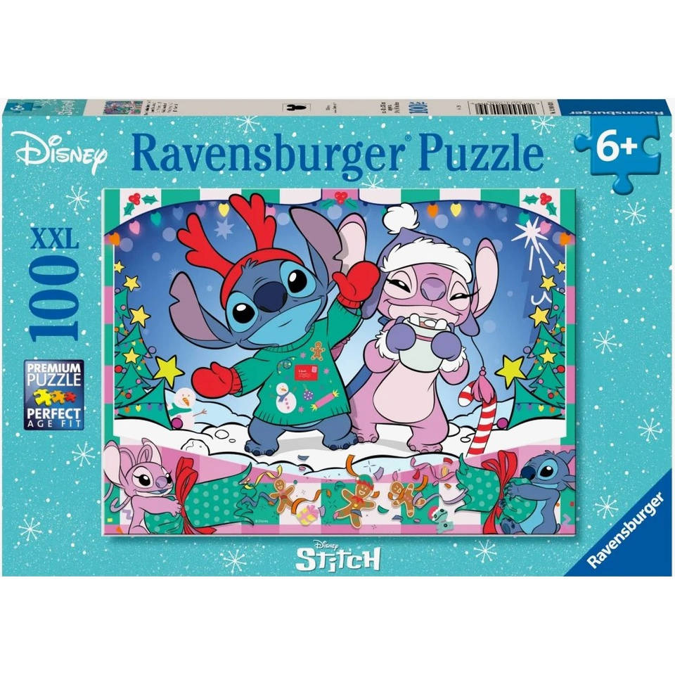 Ravensburger Disney Stitch puzzel Merry Everything XXL - 100 stukjes