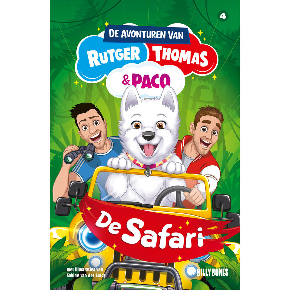 De avonturen van Rutger, Thomas & Paco - De safari