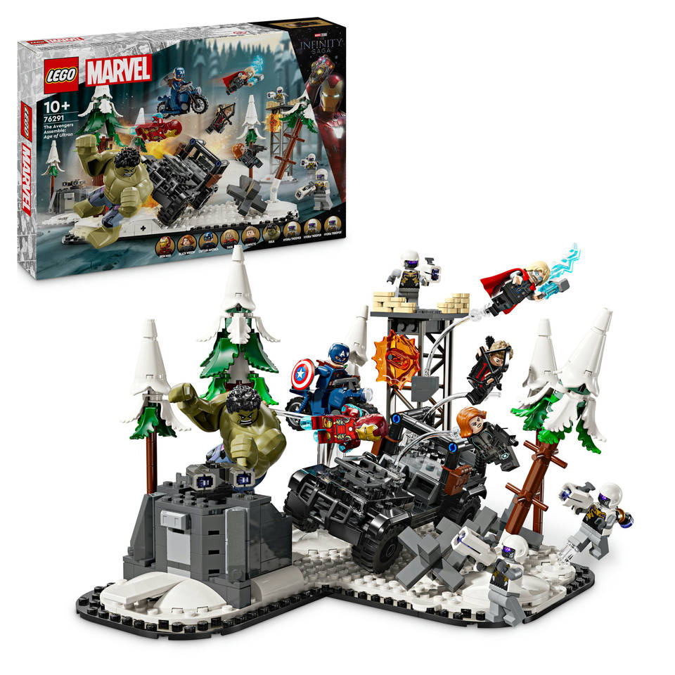 LEGO Marvel The Avengers Assemble Age of Ultron 76291