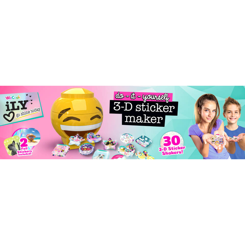 DIY 3D sticker maker