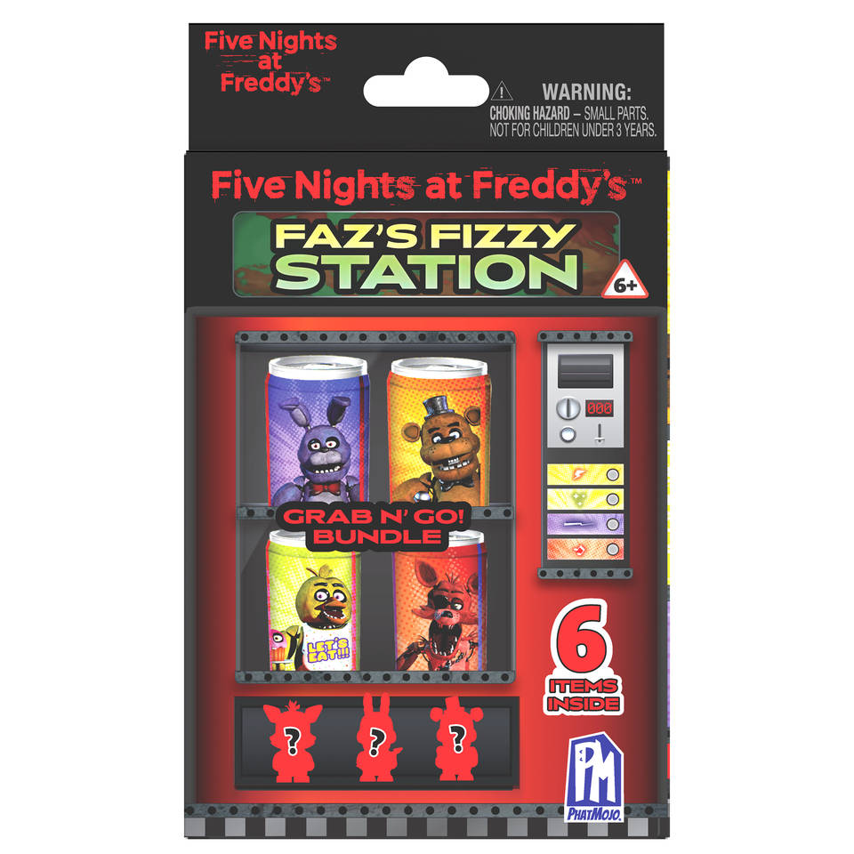 Five Nights At Freddy's Faz's Fizzy Station Grab 'n Go bundel serie 2