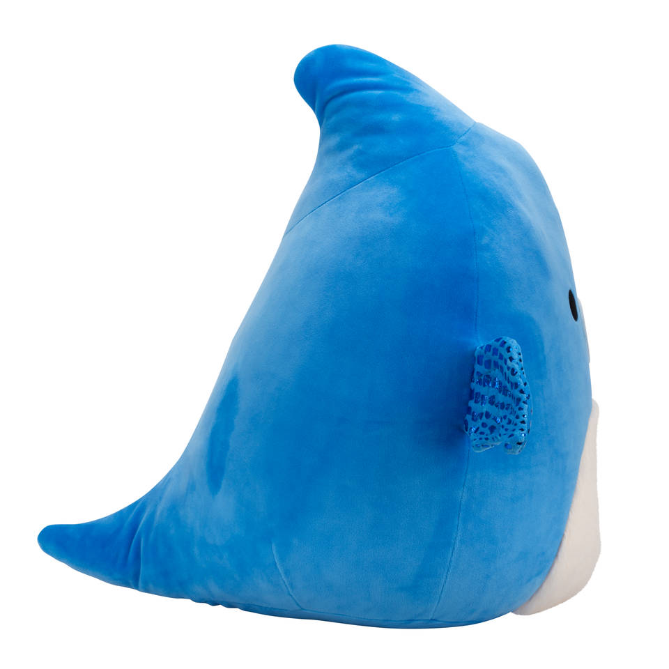 Squishmallows knuffel Adam de blauwe glanzende pterodactyl - 50 cm