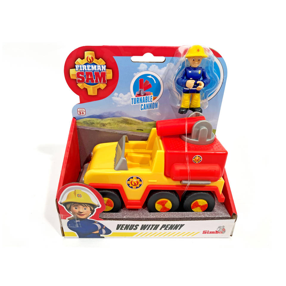 Brandweerman Sam Venus brandweerwagen met Penny figuur