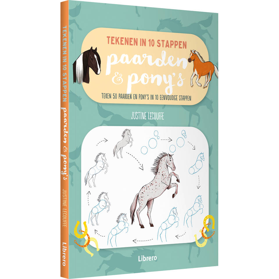Hoe Je Stap Voor Stap Een Paard Tekent Voor Beginners Tekenen Met Bobo