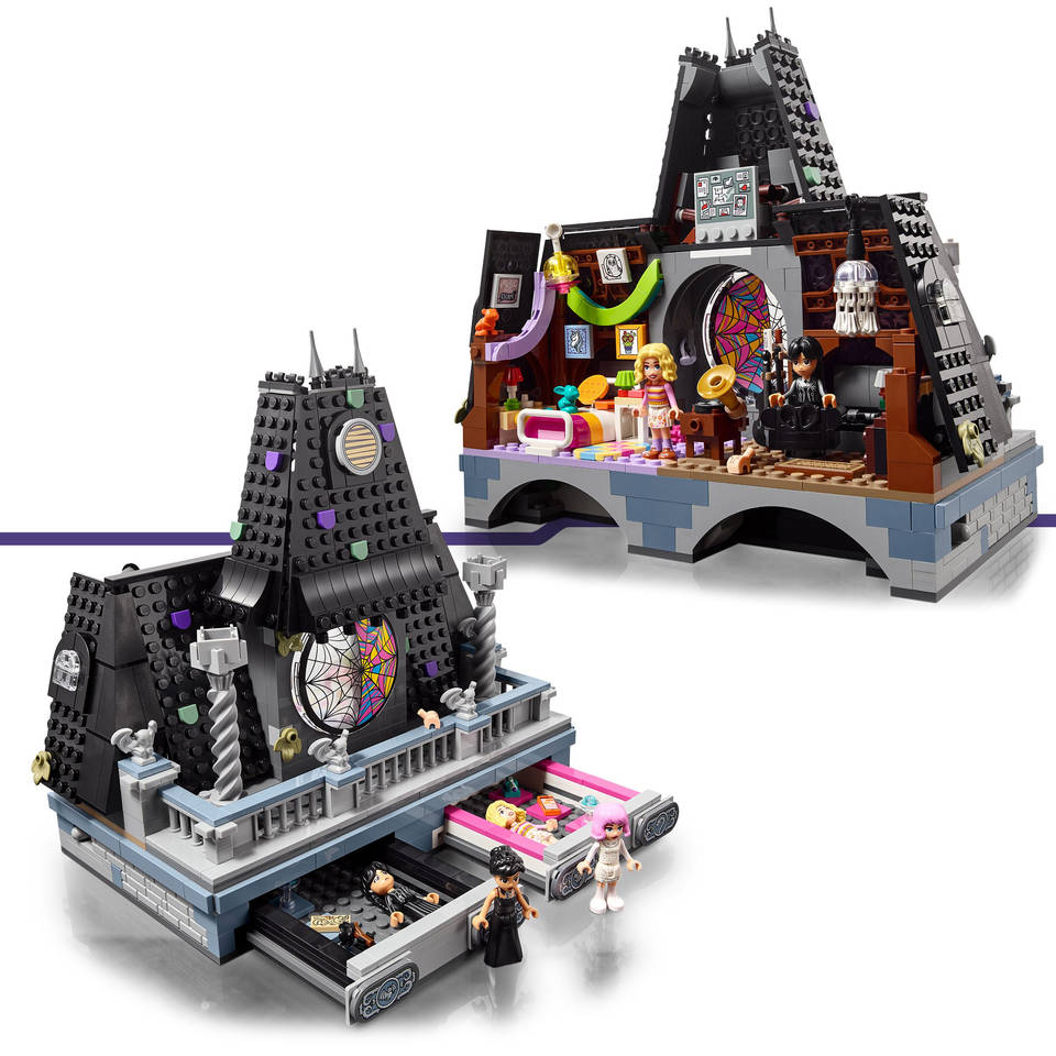 LEGO Wednesday Wednesday en Enids kamer 76781