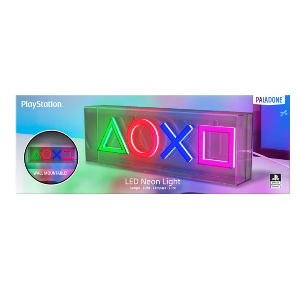 PlayStation LED neon-lamp