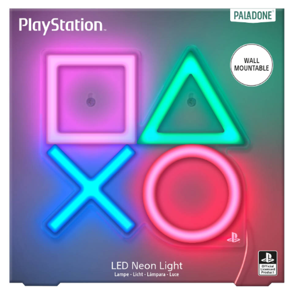 PlayStation LED monteerbare neon-lamp