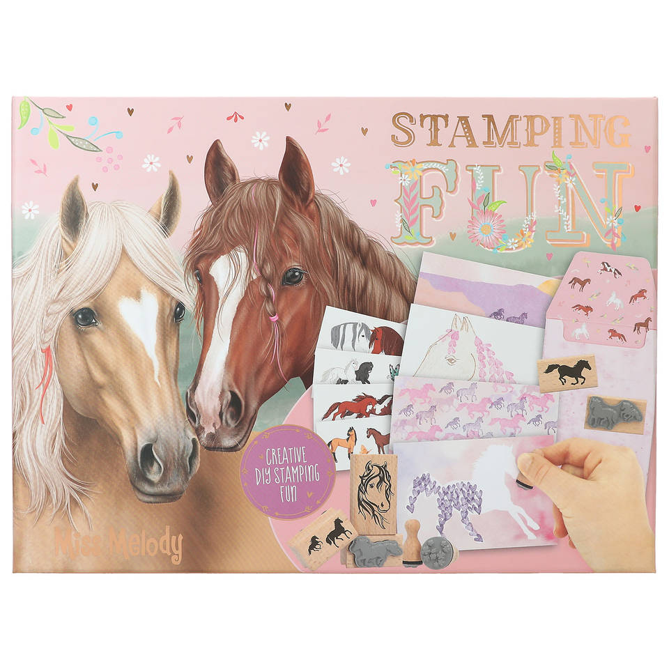 Miss Melody stamping fun stempelset