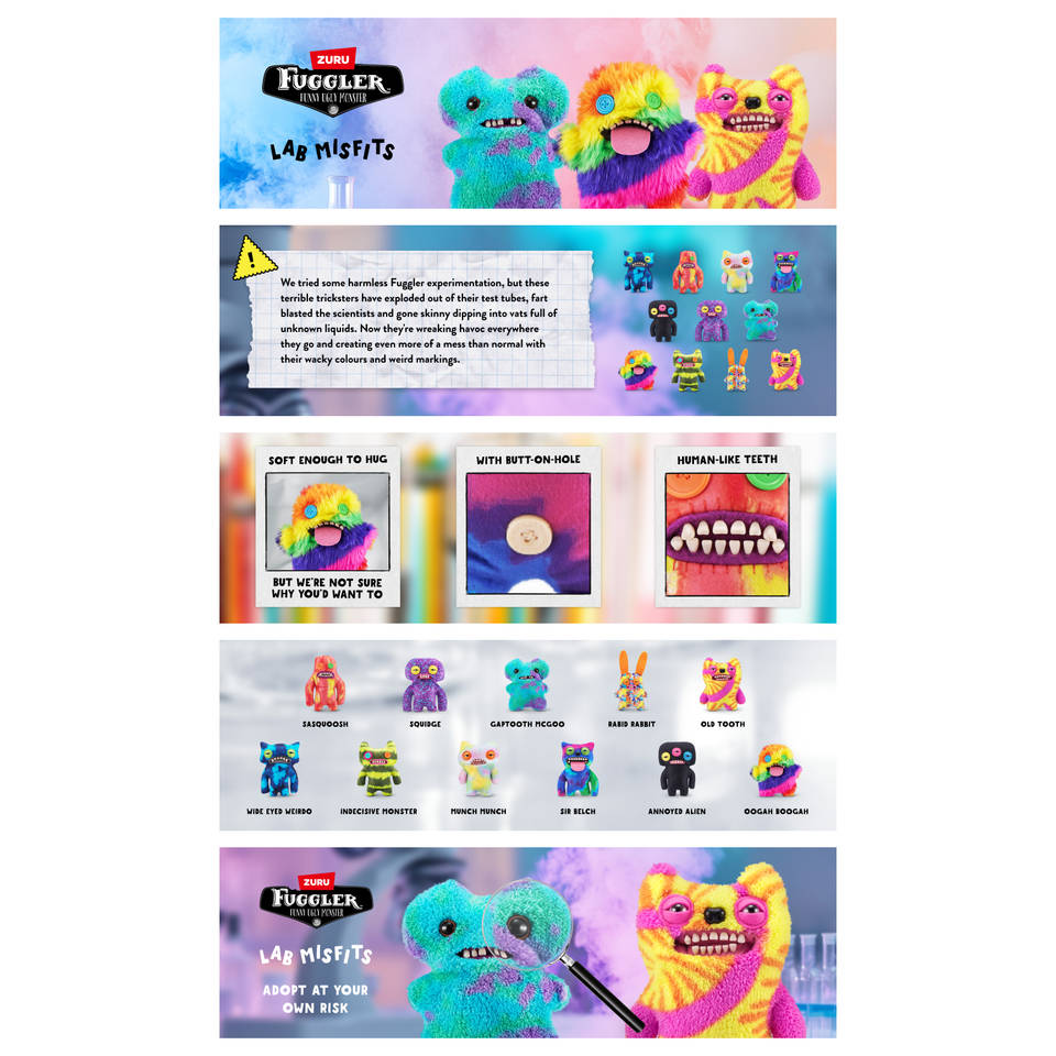 Fuggler Laboratory Misfits Rabid Rabbit