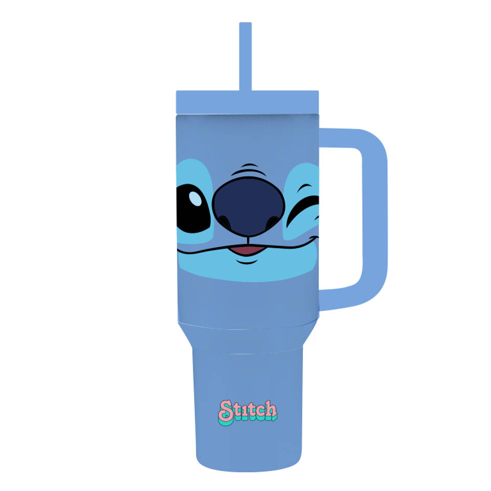 Stitch beker met handvat - 1,2 liter