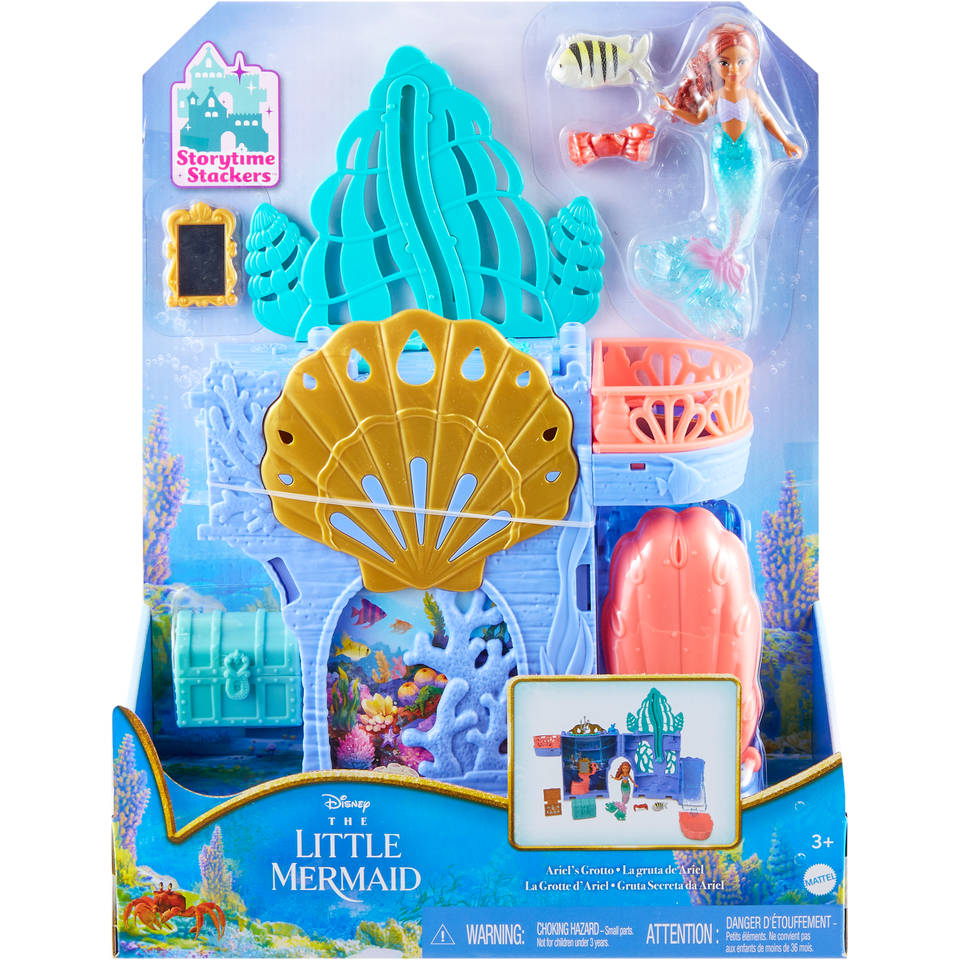 Disney De Kleine Zeemeermin Storytime Stackers Ariëls grot speelset