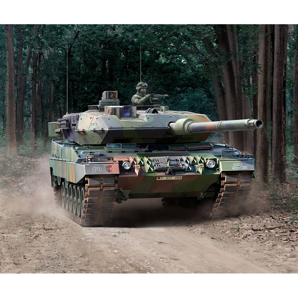 Revell modelset Leopard 2 A6 tank