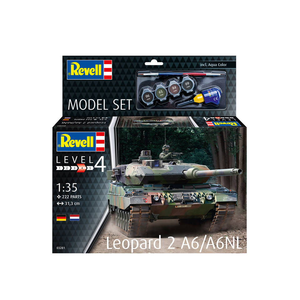 Revell modelset Leopard 2 A6 tank