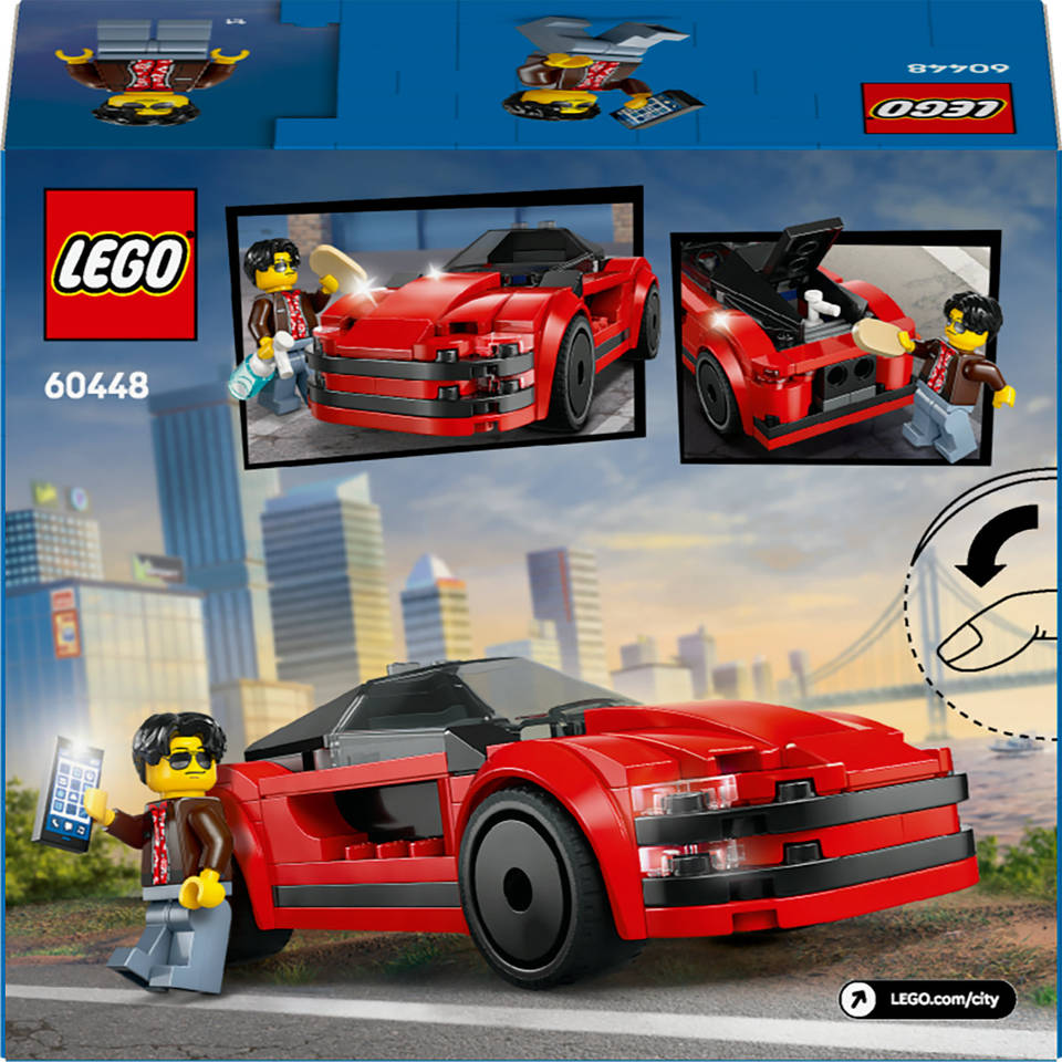 LEGO CITY rode sportwagen 60448