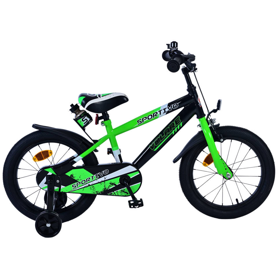 Volare Sportivo kinderfiets - 16 inch - groen