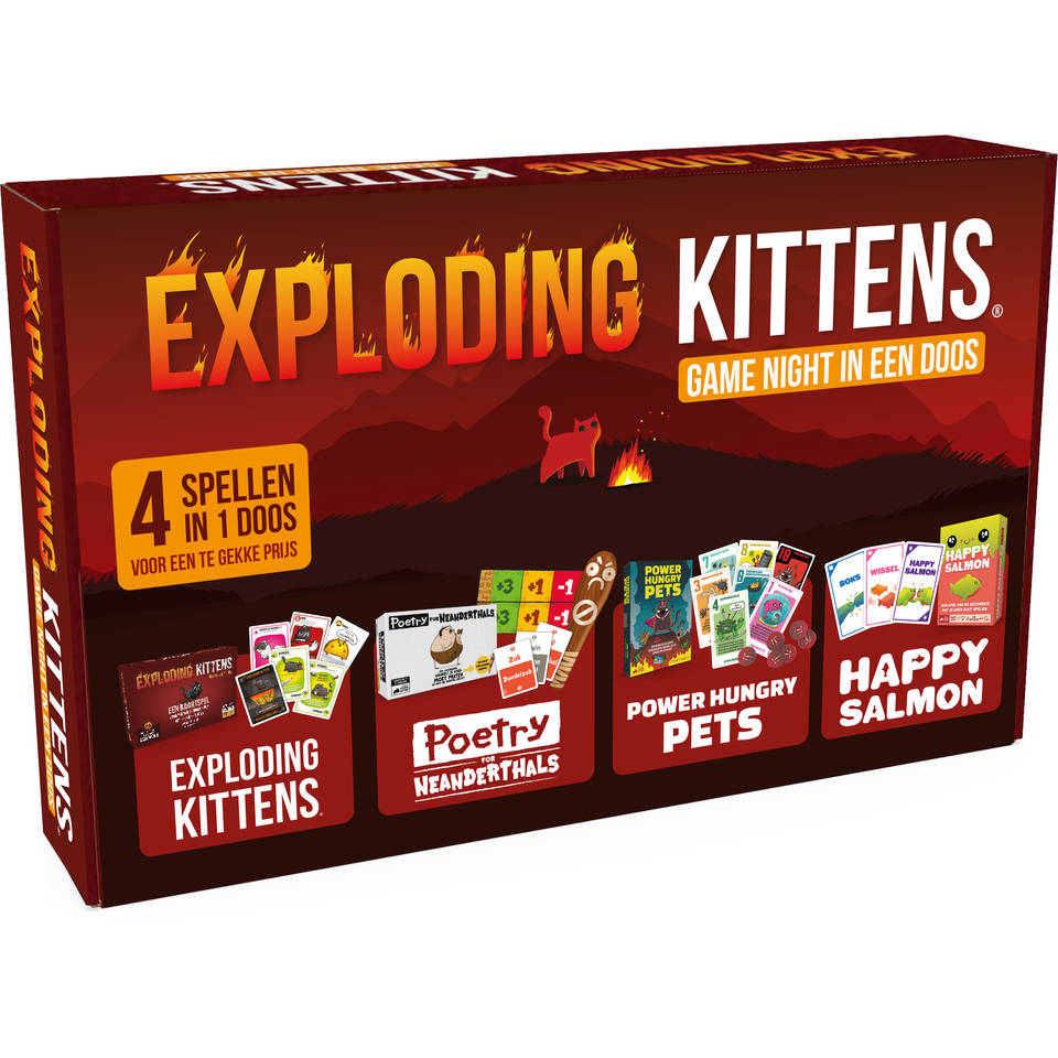 Exploding Kittens Game Night in a Box