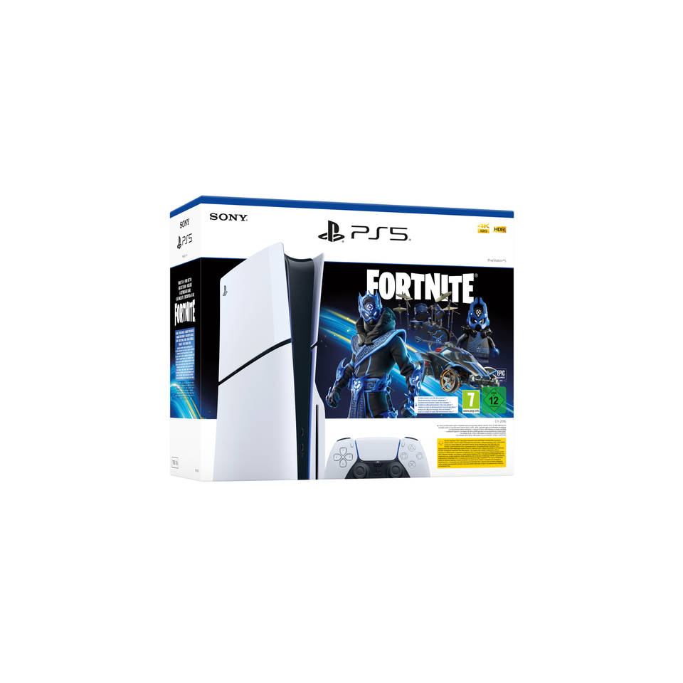 PS5 Slim Disc Edition Fortnite Cobalt Star