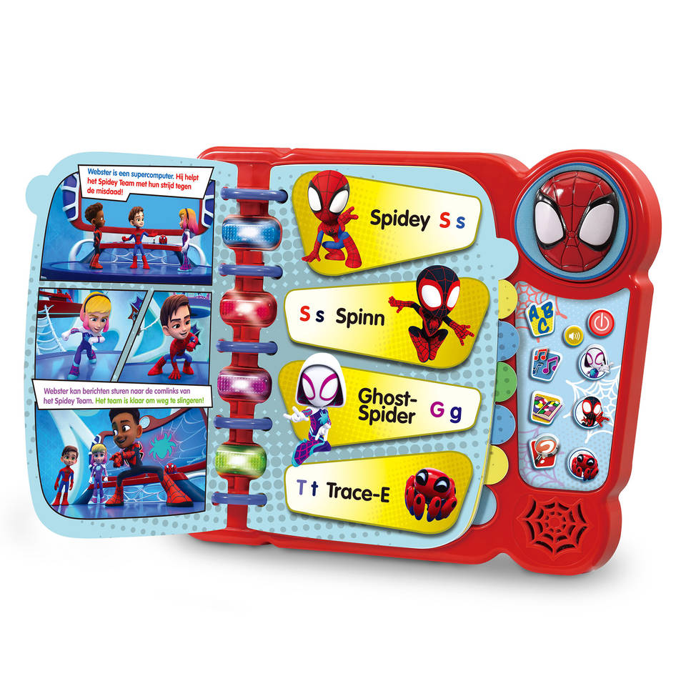 VTech Spidey and His Amazing Friends avonturenboek