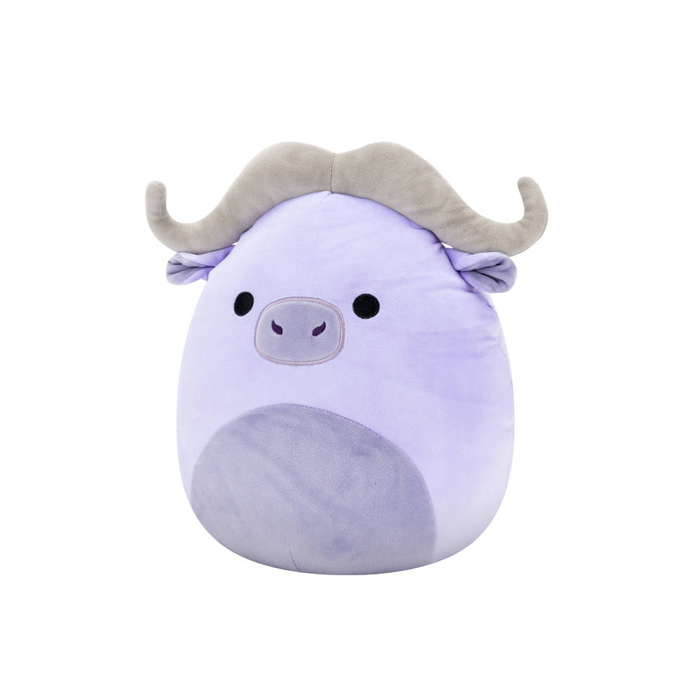 Squishmallows Bradley waterbuffel knuffel - Paars