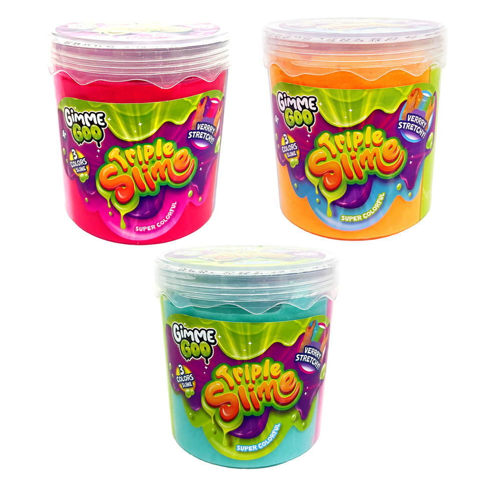 Gimme Goo Triple slime Cups slijm set