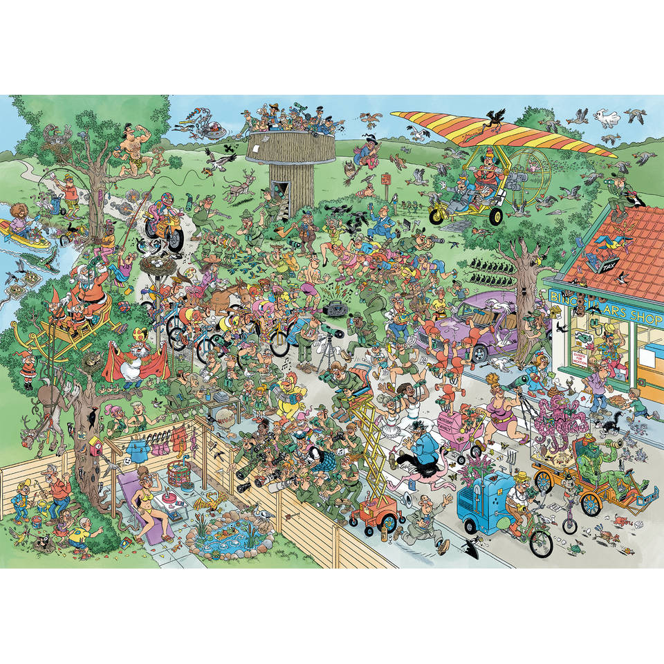 Jumbo Jan van Haasteren puzzel Vogelkijkdag - 1000 stukjes