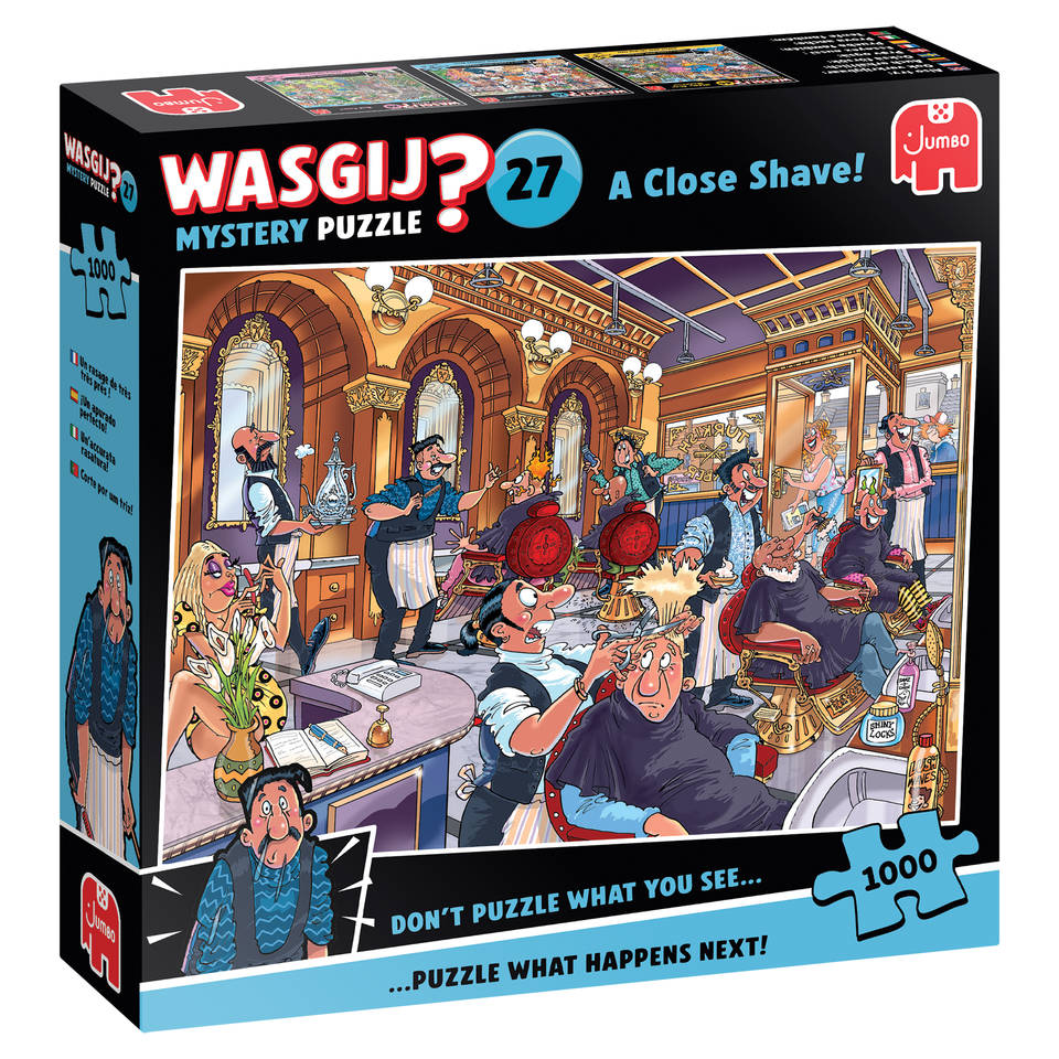 Jumbo Wasgij Mystery 27 puzzel Vlam in de pan! - 1000 stukjes