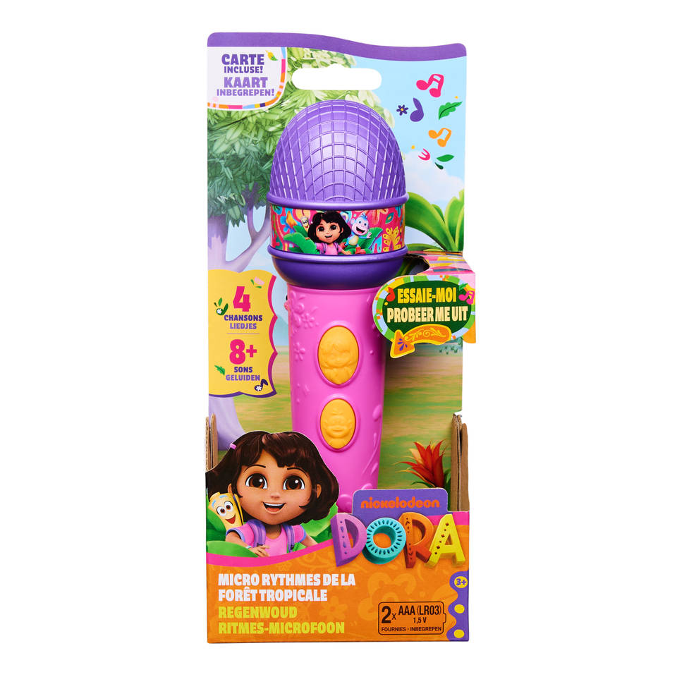 Dora the Explorer Dora microfoon met muziek en geluid
