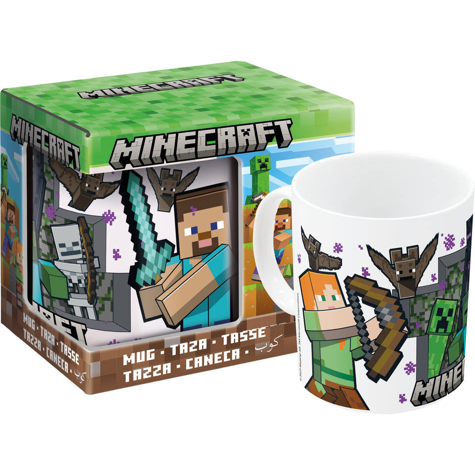 Minecraft Digital Forest mok cadeauset