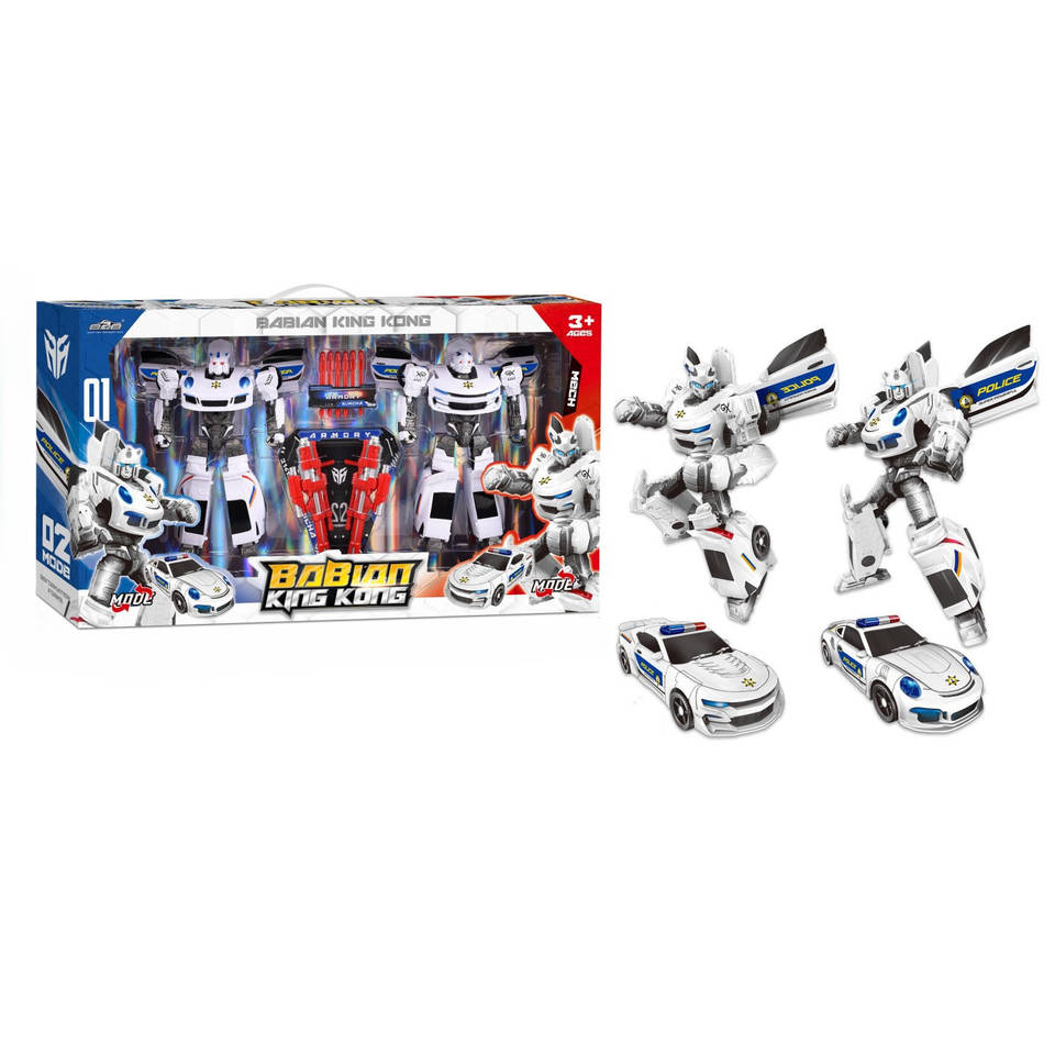 Babian King Kong politierobots