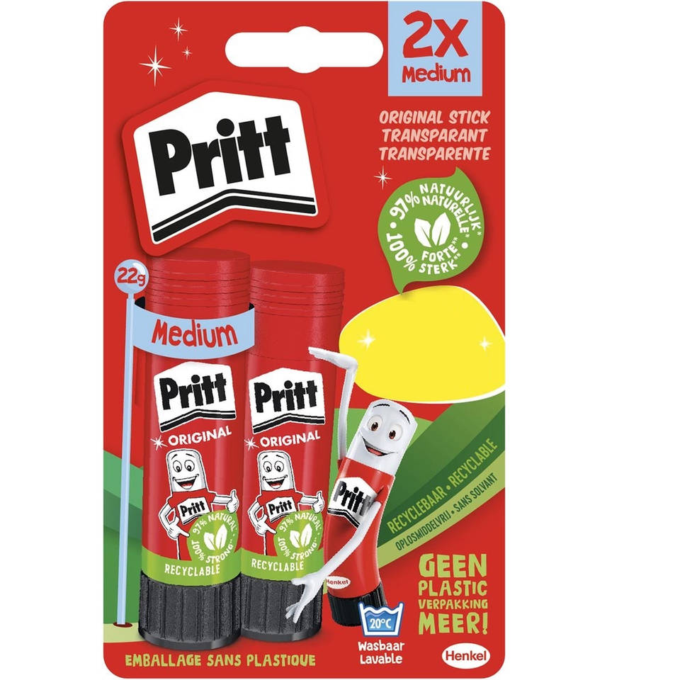 Pritt stick original set 2-delig