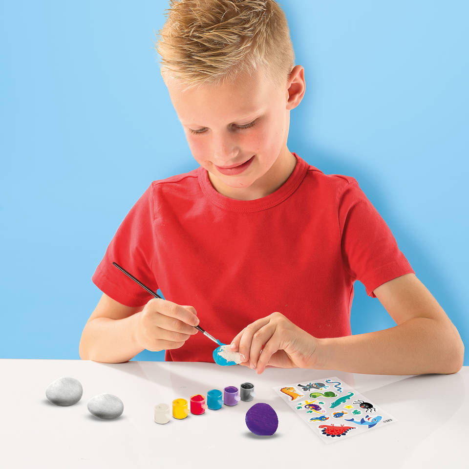 SES Creative rub-on stenen schilderen