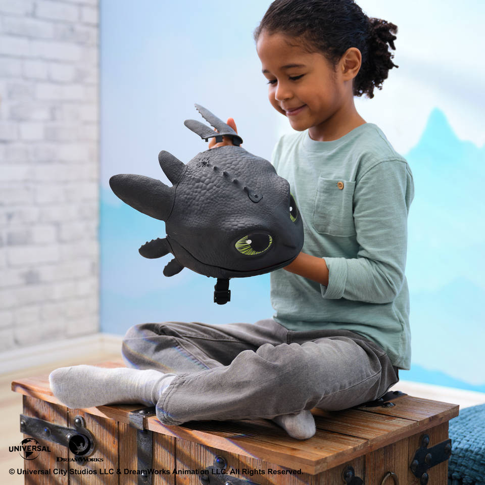 How to Train Your Dragon Blast and Roar Toothless masker