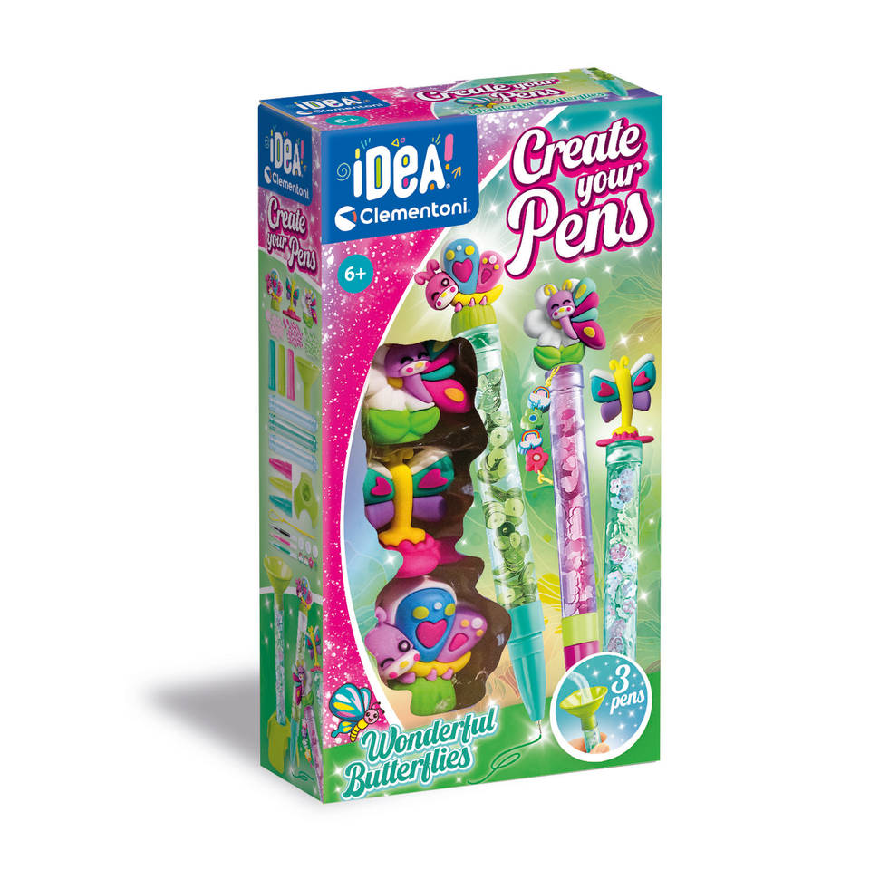 Clementoni Idea kleine pen lab vlinder