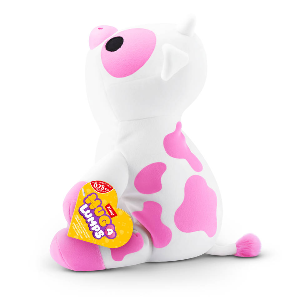 Hug-A-Lumps knuffel koe Clover - 35 cm
