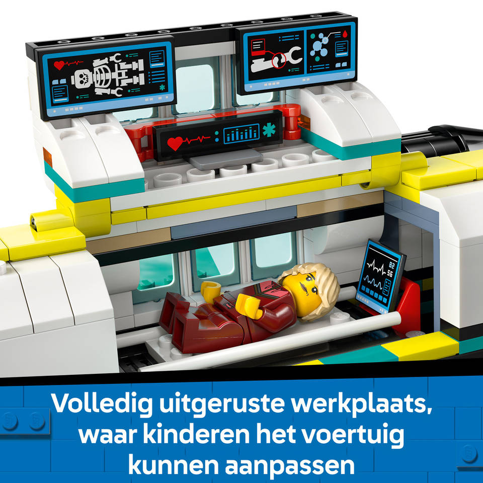 LEGO CITY ambulancevliegtuig 60465