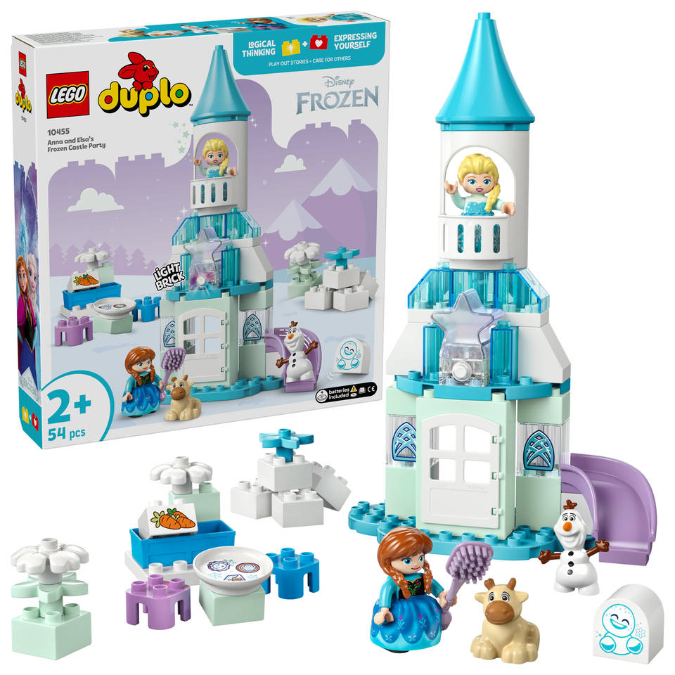 LEGO DUPLO Anna en Elsa's Frozen kasteelfeest 10455