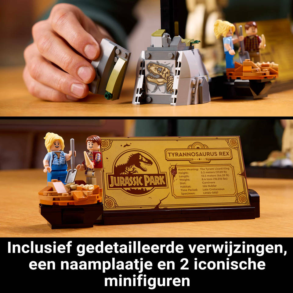 LEGO Jurassic World Dinosaurusfossielen: Tyrannosaurus rex 76968