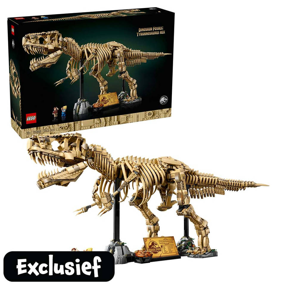 LEGO Jurassic World Dinosaurusfossielen: Tyrannosaurus rex 76968