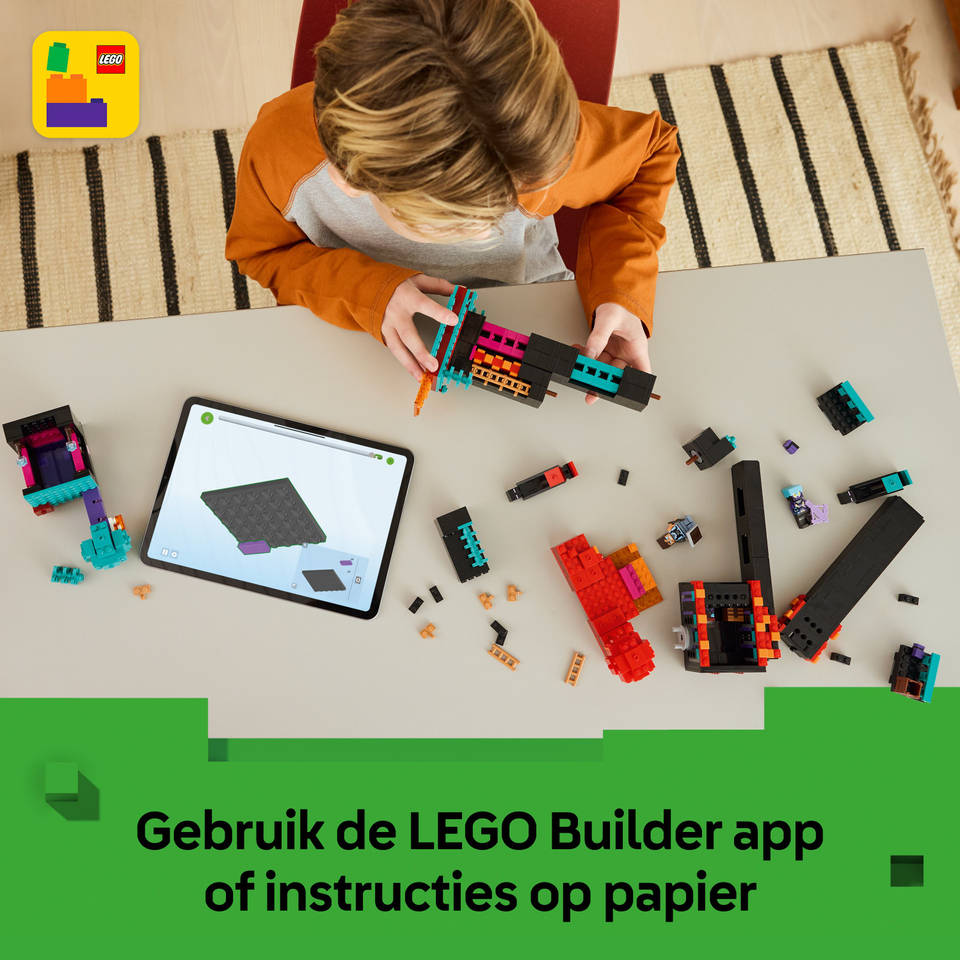 LEGO Minecraft de Enderman toren 21279