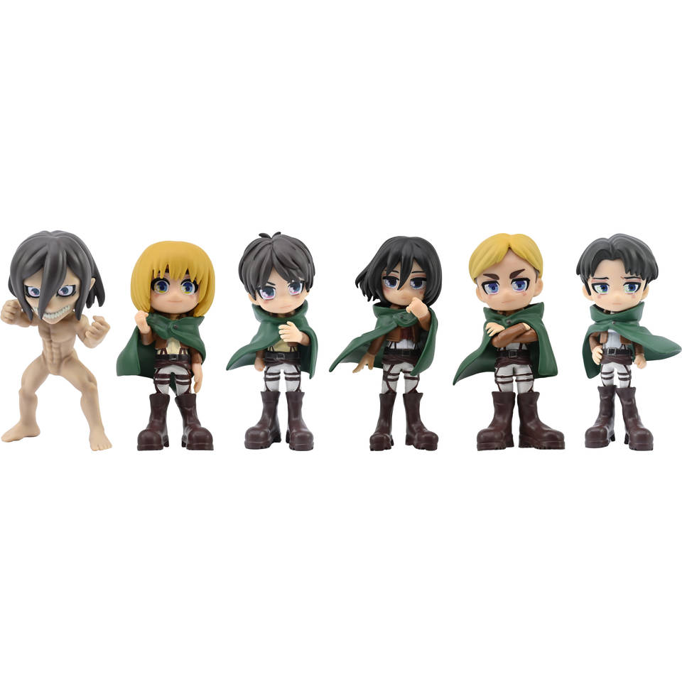 Yume Attack on Titan figuur verrassingsset - 9 cm