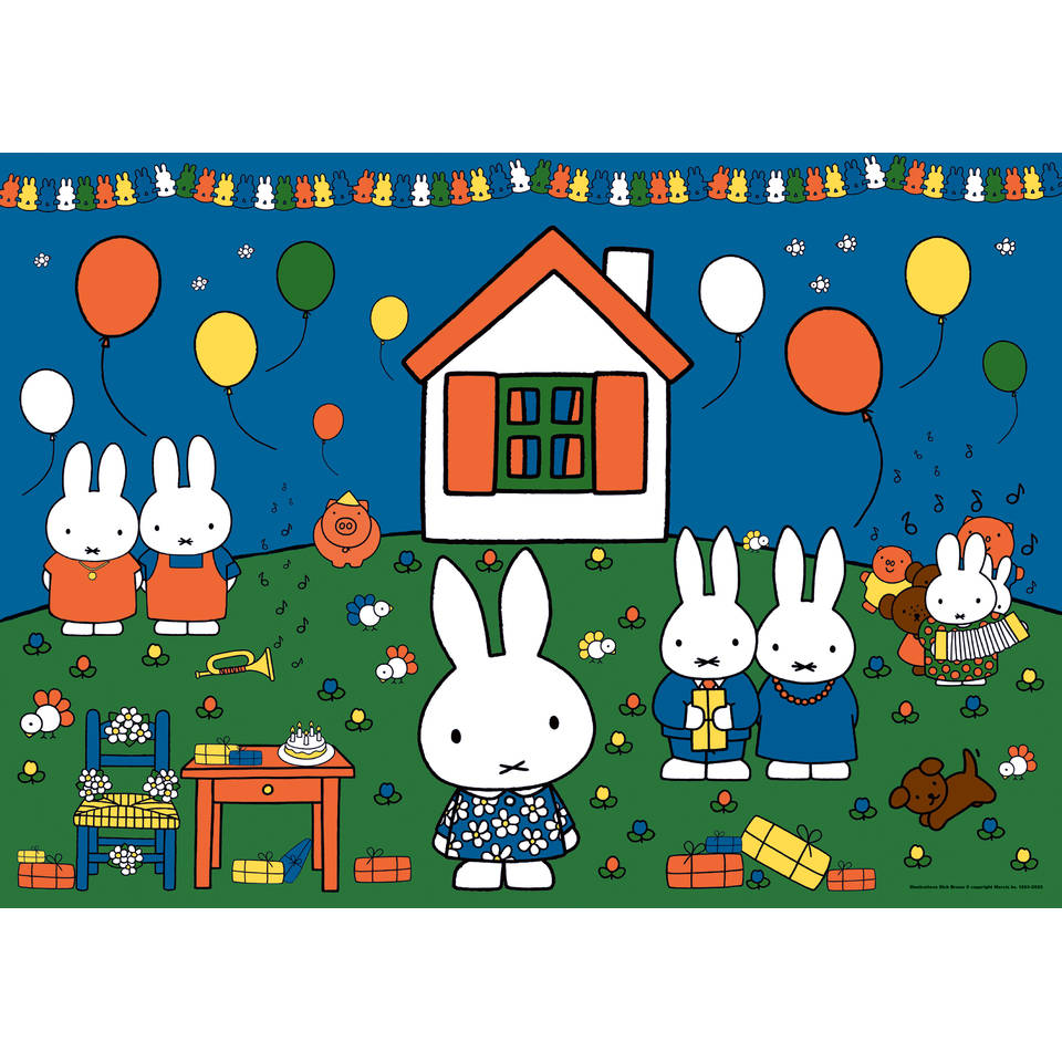 Ravensburger puzzel 70 jaar nijntje