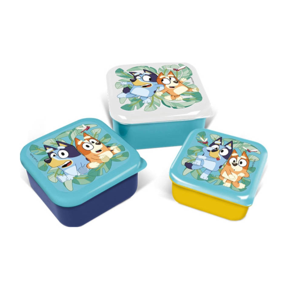Bluey snackbox set 3-delig