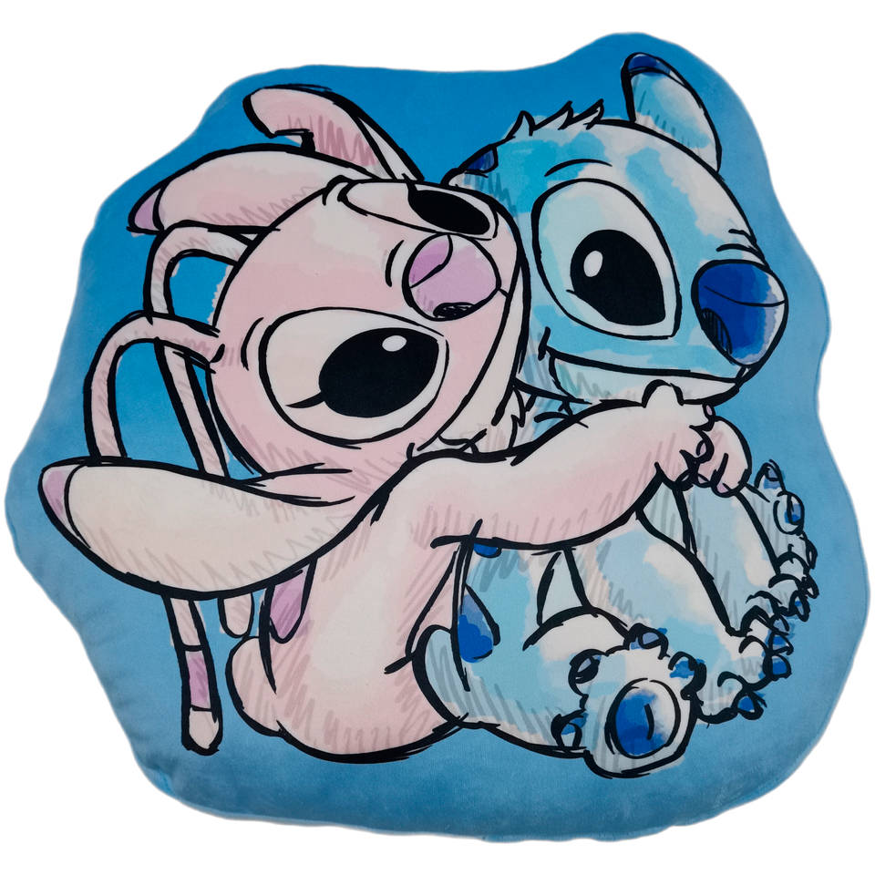 Disney Stitch Love kussen - 40 cm